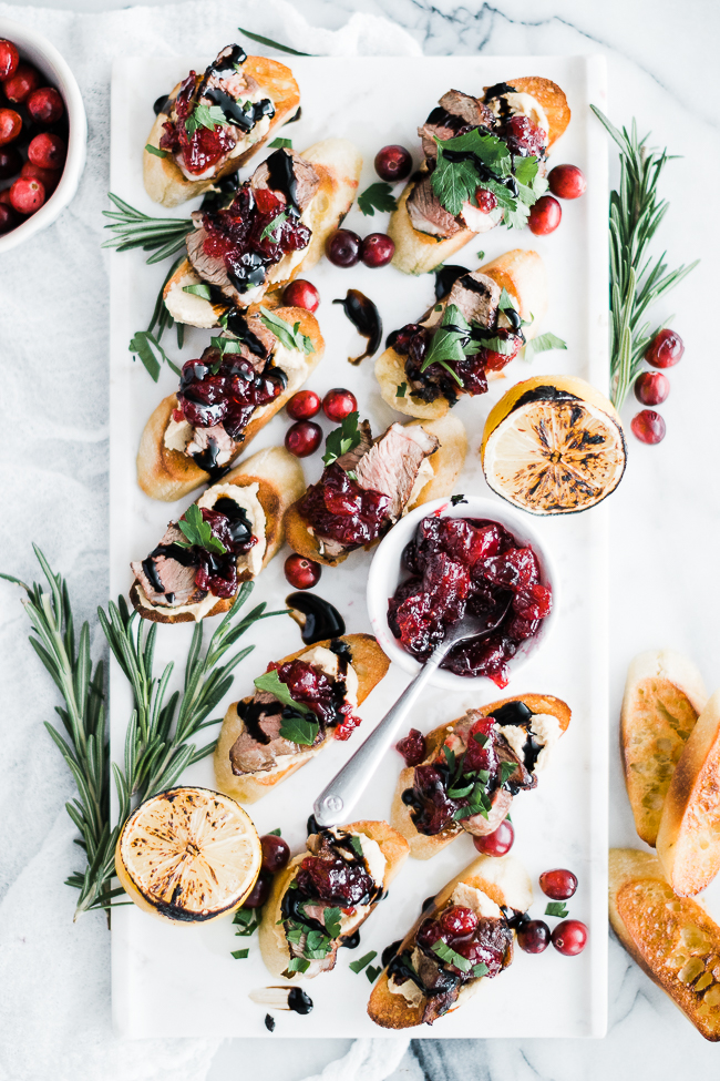 Picture perfect appetizer - Lamb Crostini - Basil & Salt Magazine